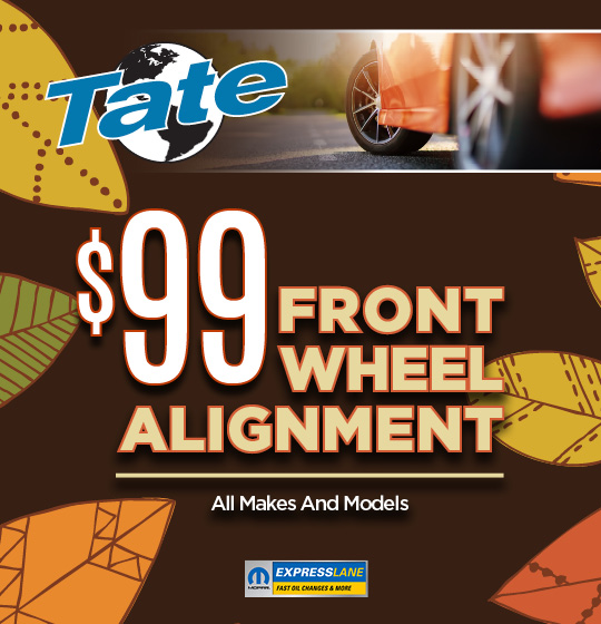 Service & Parts Specials | Tate CJDR Frederick, MD