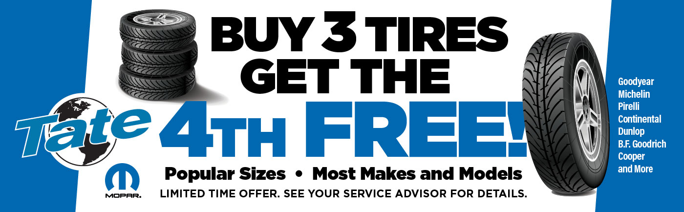 Service & Parts Specials | Tate CJDR Frederick, MD