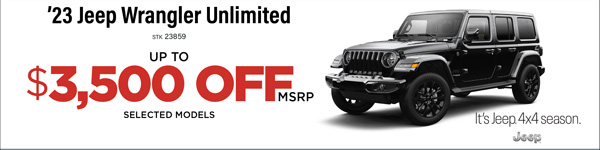 New Vehicle Specials | Tate Chrysler Jeep Dodge Frederick