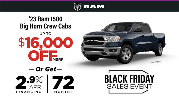 New Vehicle Specials | Tate Chrysler Jeep Dodge Frederick